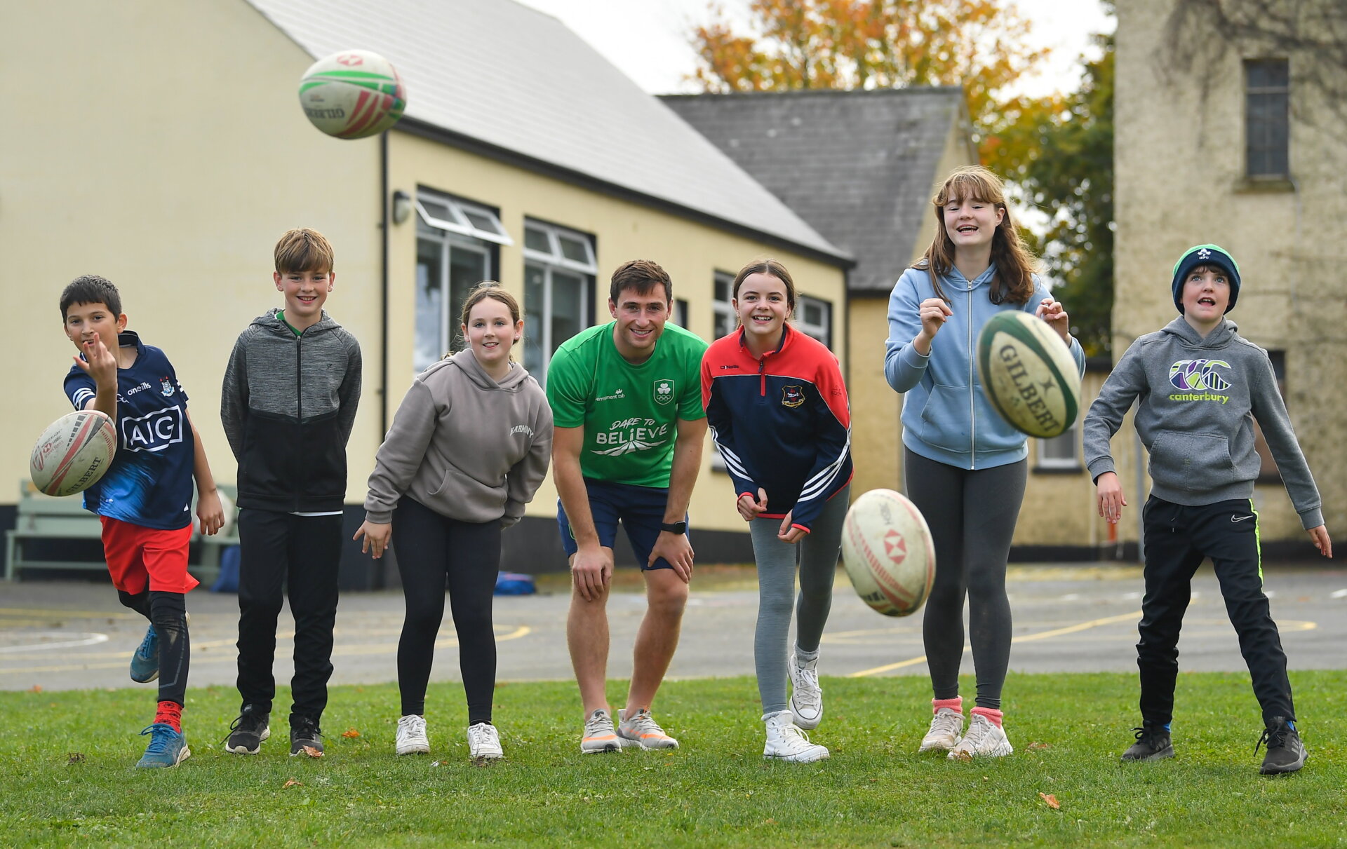 Dare To Believe Schools Programme Update - Team Ireland